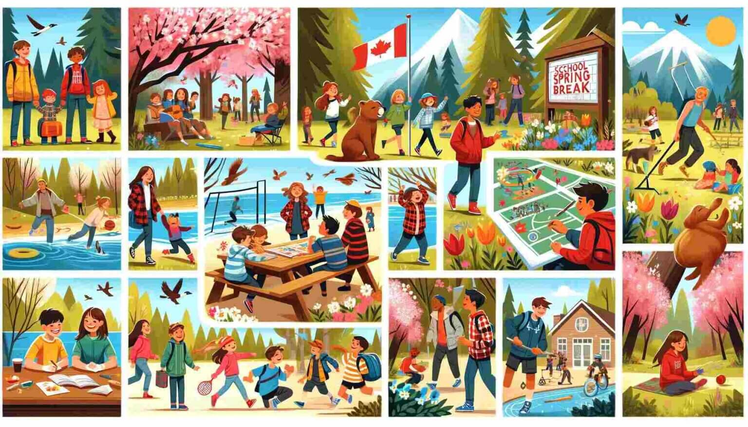 Spring Break 2025 - School Break Dates | School Breaks USA